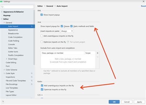 ide what is the shortcut to auto import all in android