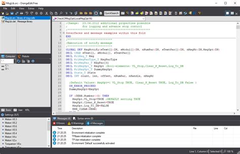 what programming language is used for robotics