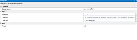write range excel activity doesn t add headers of a blank datatable