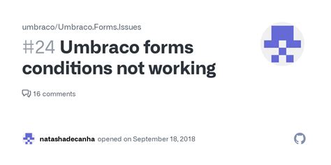 umbraco forms conditions not working · issue 24 · umbraco umbraco
