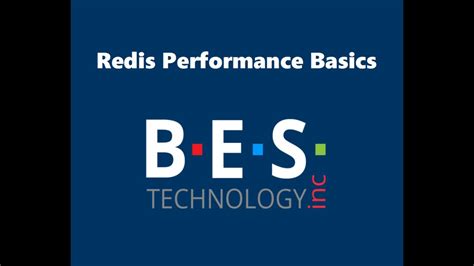redis performance basics youtube