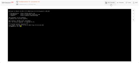 transferring files to target machines