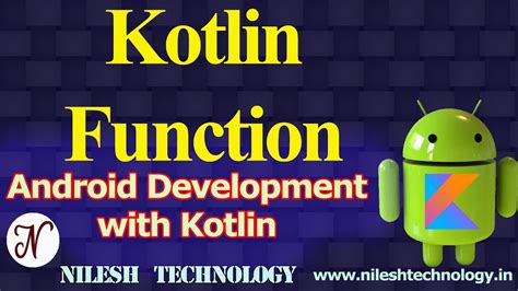kotlin function android development with kotlin youtube