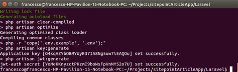 how to build an api only jwt powered laravel app sitepoint