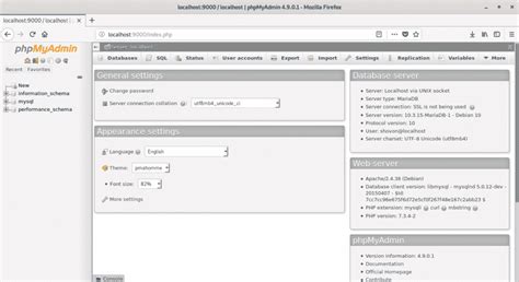 installing phpmyadmin on debian 10 linux hint