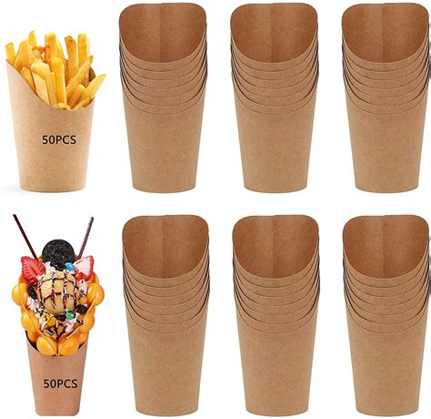Custom Logo Fast Food Packaging Disposable Platters French Fries Holder