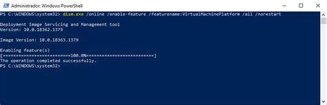 how to enable the windows subsystem for linux wsl optional component