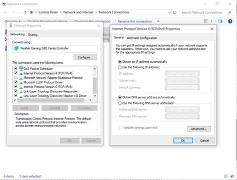 how to fix ‘ethernet doesn t have a valid ip configuration errors in