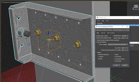 solved imported linked dwg model has jagged holes