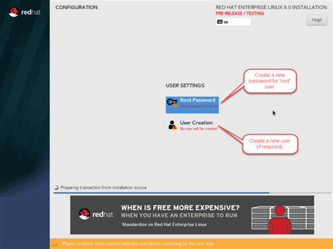 step by step rhel centos 8 installation with screenshots