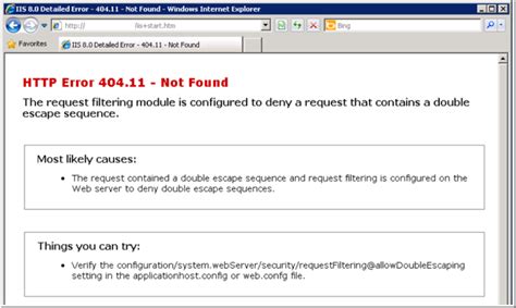 displaying detailed error messages in iis the best c programmer in