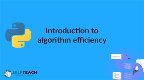 algorithm efficiency introduction python class 12 chapter 6 6 1