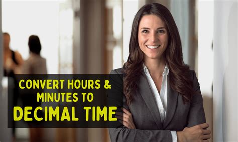 Time Conversion How To Convert Hours And Minutes To Decimal Time Buddy