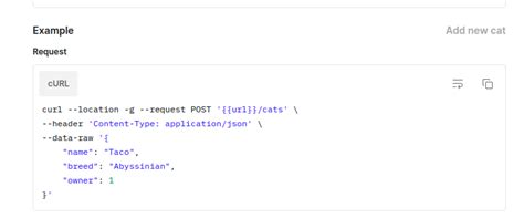 how to add headers in the curl request example of the postman api