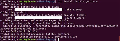 configuring python 3 bottle and gunicorn for development on ubuntu 16