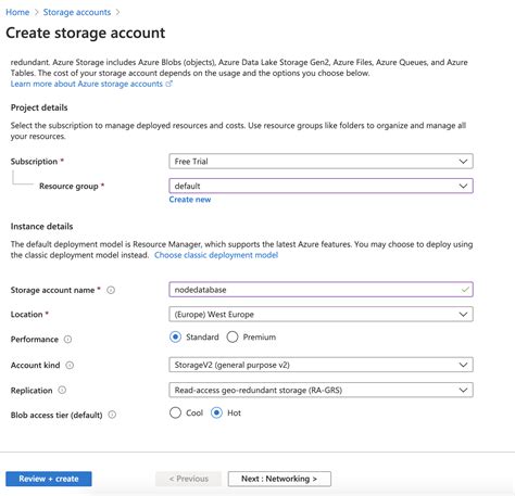 read and write to azure table storage in node js [2020]