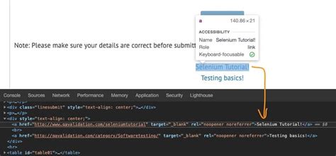 selenium locator strategies how to identify browser