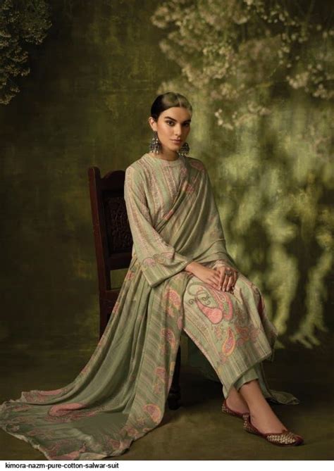 Kimora Nazm Pure Cotton Salwar Suit