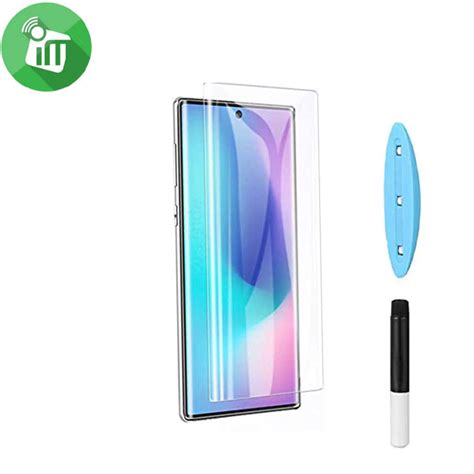 Iscreen Uv Full Glue Curved Glass Screen Protector Samsung Galaxy Note 10