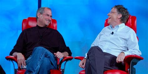 The Bill Gates Versus Steve Jobs Feud Business Insider