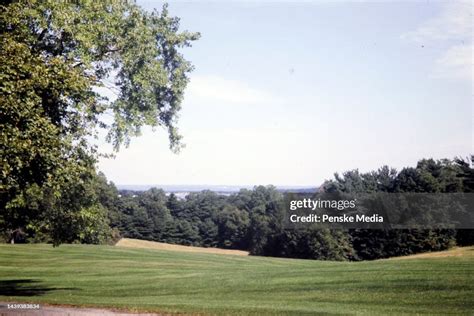 Interior And Exterior Photos Of Designer Oleg Cassini On The Grounds