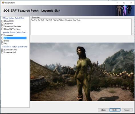leyenda textures patch for sos models and textures loverslab