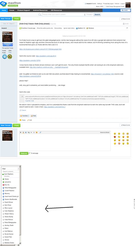 how do i position an iframe via javascript code as a