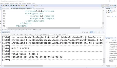 specifying java version in a maven project testingdocs