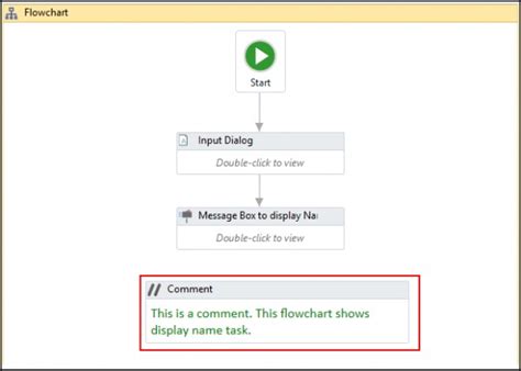 is it possible to add comments or description inside an activity in