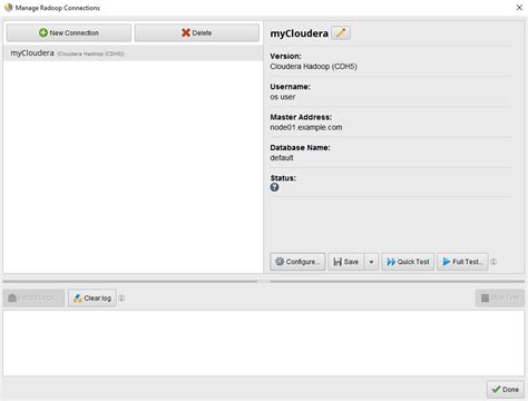 configuring radoop connections rapidminer documentation