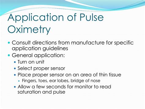 Ppt Pulse Oximetry Powerpoint Presentation Free Download Id 1094313