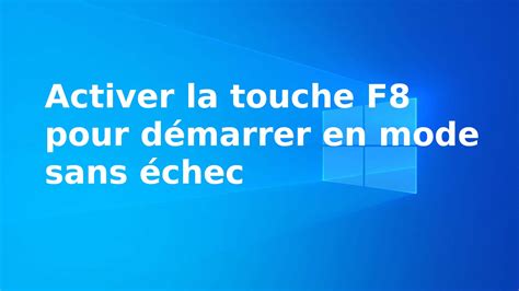 Rester Andes De Nom Windows 10 Touche Mode Sans Echec Données Libéral