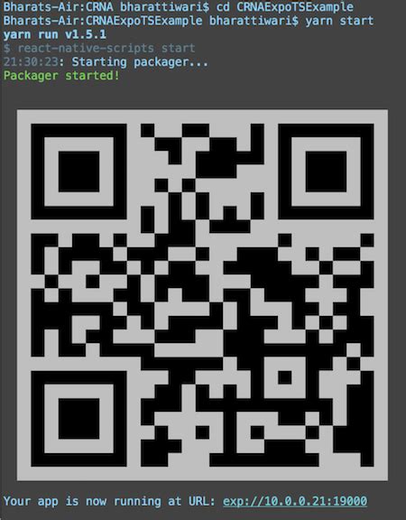 building a react native app using expo and typescript