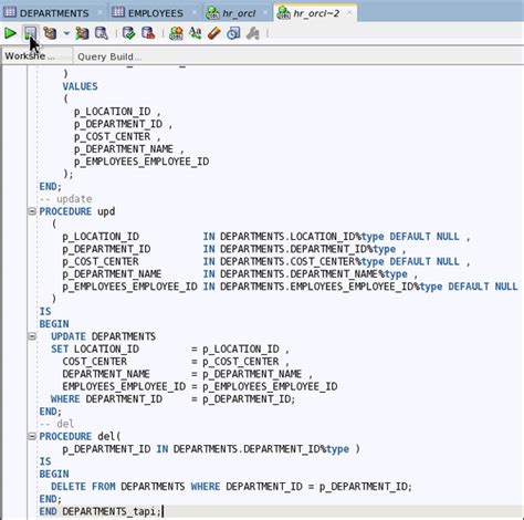 testing and debugging procedures using sql developer 4 0