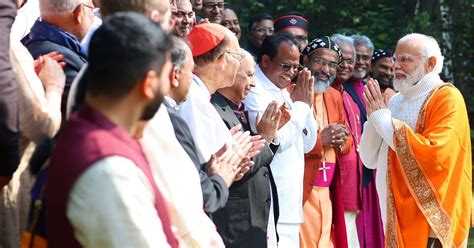 India Proudly Acknowledges Christian Communitys Contribution Pm Modi