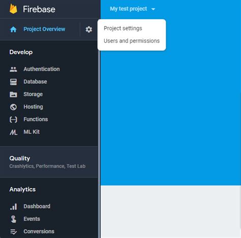 how to setup firebase push notifications in react native applications