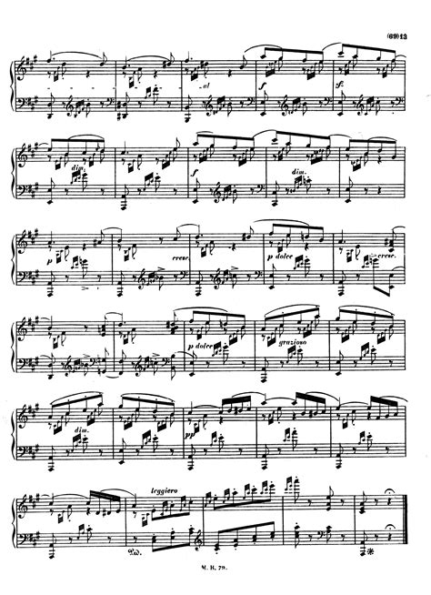 【無料楽譜】メンデルスゾーン「春の歌」