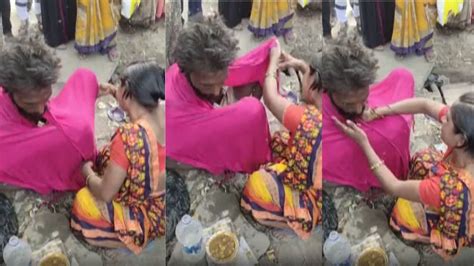 10 वर्षों के बाद पति पत्नी का मिलन 10 साल बाद पति भिखारी के रूप में