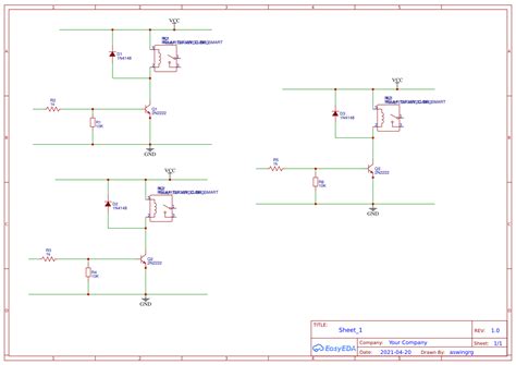 relay easyeda open source hardware lab