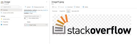 node js upload image url to azure blob sas url stack