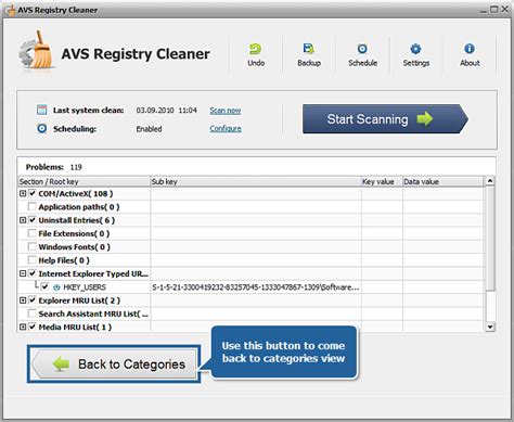 how to fix pc errors with avs registry cleaner