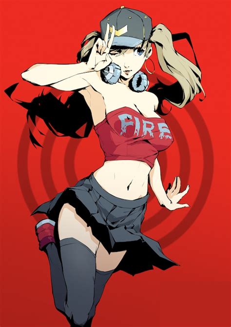 Persona 5 Ann Takamaki Peace Etsy