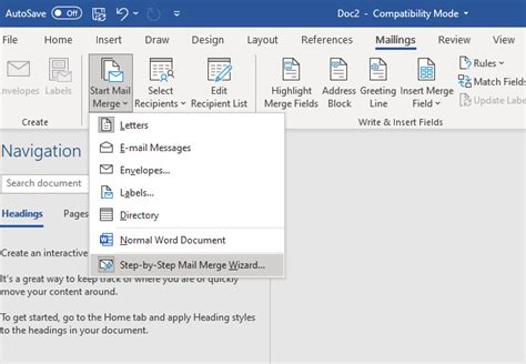 how to send digital certificates for free with office mail merge