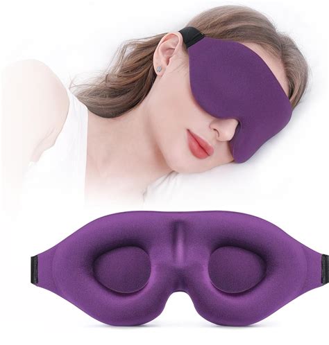 Yiview Sleep Mask For Side Sleeper 100 Light Blocking 3d