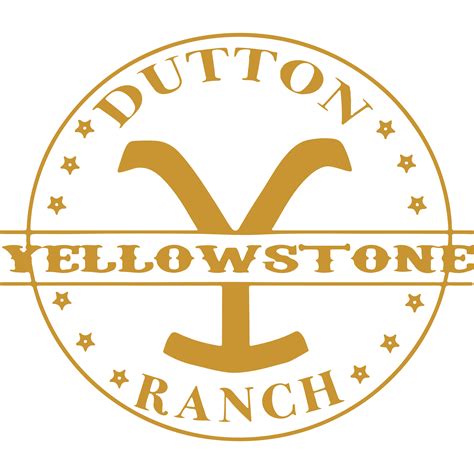 Yellowstone Dutton Ranch Logo Svg Yellowstone Svg Yellowst Inspire