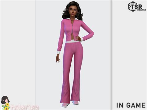 The Sims Resource Evie Zipper Top