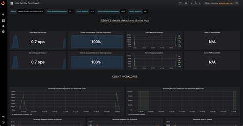 istio visualizing metrics with grafana