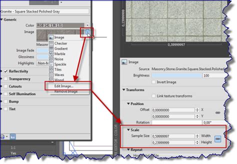 solved editing materials autodesk community
