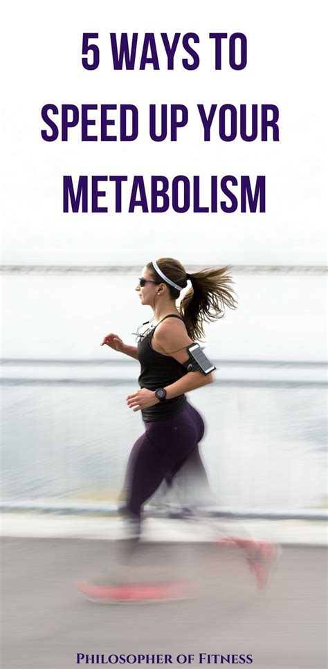 5 Ways To Speed Up Your Metabolism Metabolism Boost Metabolism Slow
