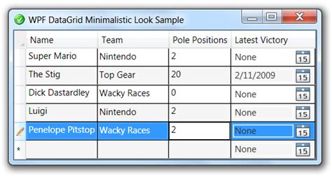 wpf datagrid template column sorting